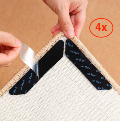 4-16 Rug Gripper Carpet Mat Anti Non Slip Grip Stopper Stickers Tape To ...