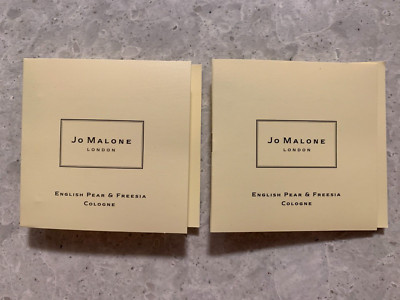 Lot of 2 - Jo Malone Fragrances Cologne Spray Sample Set 1.5 ml each | eBay