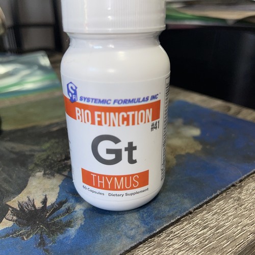 Systemic Formulas Bio Function GT THYMUS 60 Capsules | eBay