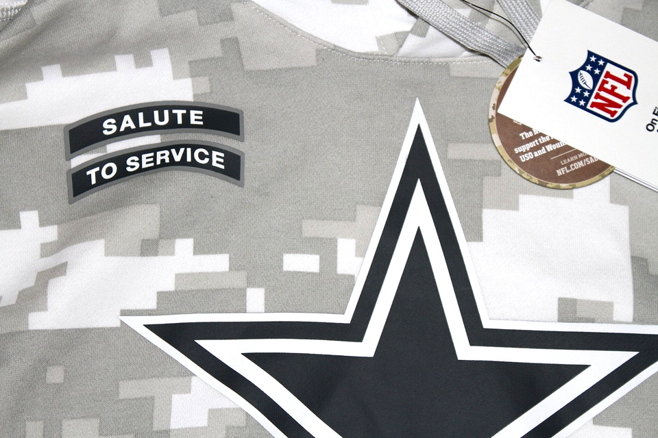 NEW 2024 Nike Dallas Cowboys Salute To Service Hoodie Mens M L XL 2XL ...