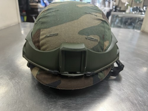 PASGT Ballistic American Large Helmet Updated Pads And Harness Cover ...
