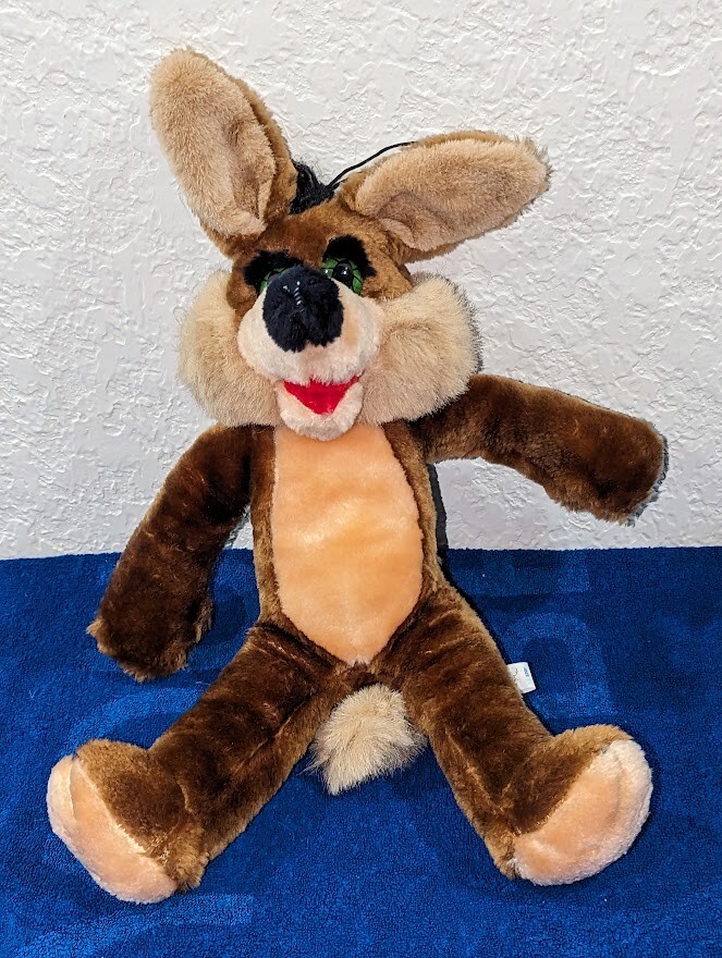 Vintage NBA San Antonio Spurs Mascot The Coyote Plush Toy Doll 17” Made ...