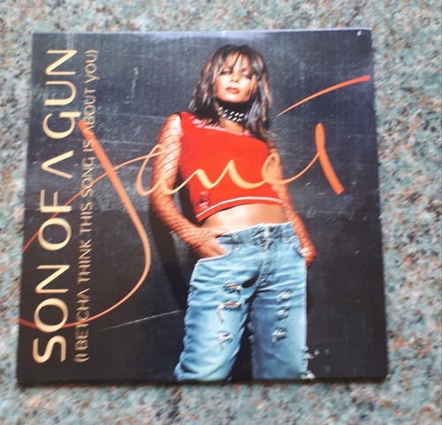Janet Jackson - Son Of A Gun -PROMO. CD Single made in E.U. In 2001 ...