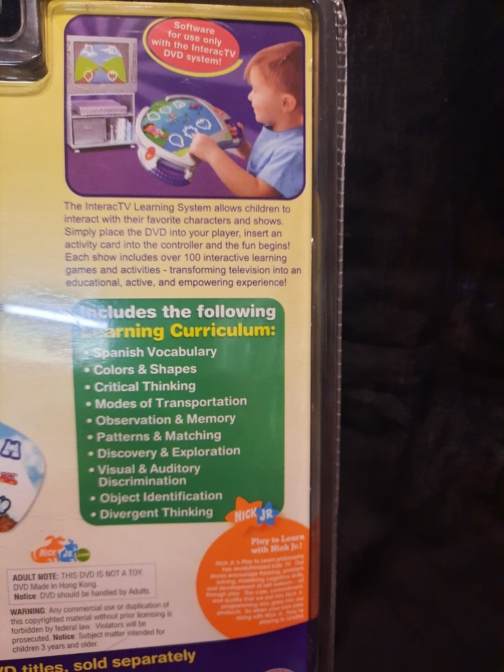 2003 Fisher Price InteracTV Nick Jr Dora the Explorer iRapido Tico (New ...