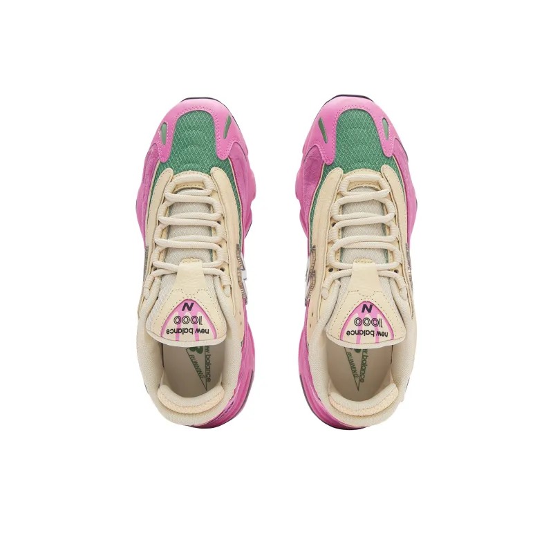 New Balance 1000 Real Pink Sandstone Shock absorption and breathability ...
