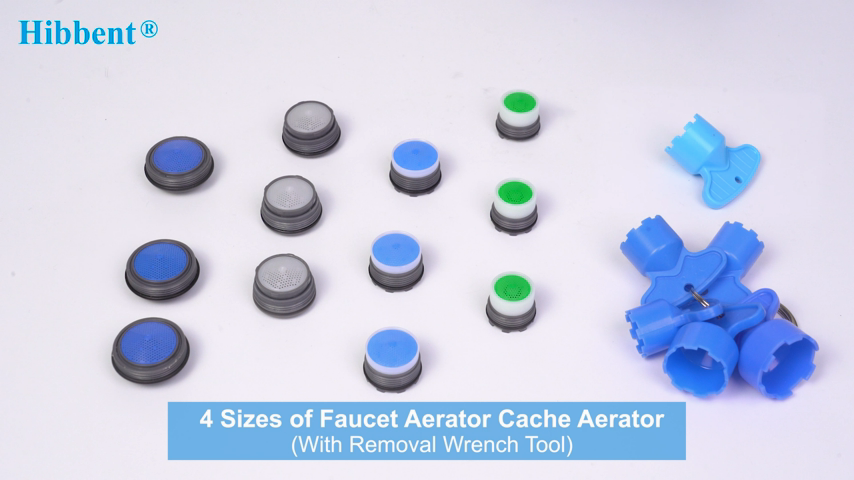 12 Pcs Faucet Aerator Cache Aerators with 6 Pcs Aerator Key Removal ...