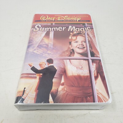 Summer Magic VHS Brand New Factory Sealed Movie Walt Disney Clamshell ...