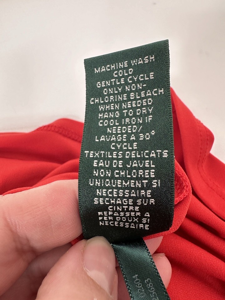 Vintage Lauren Ralph Lauren Dress Women's 4 Midi Cocktail Cap Sleeve ...