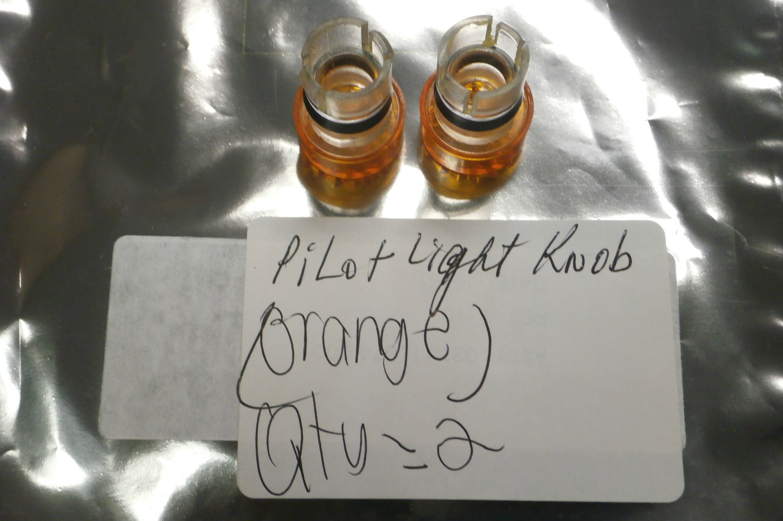 New Orange Pilot Light Knobs (Qty 2) | eBay