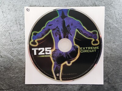 Focus T25 - Extreme Circuit - DVD Home Fitness Workout Replacement Disc ...