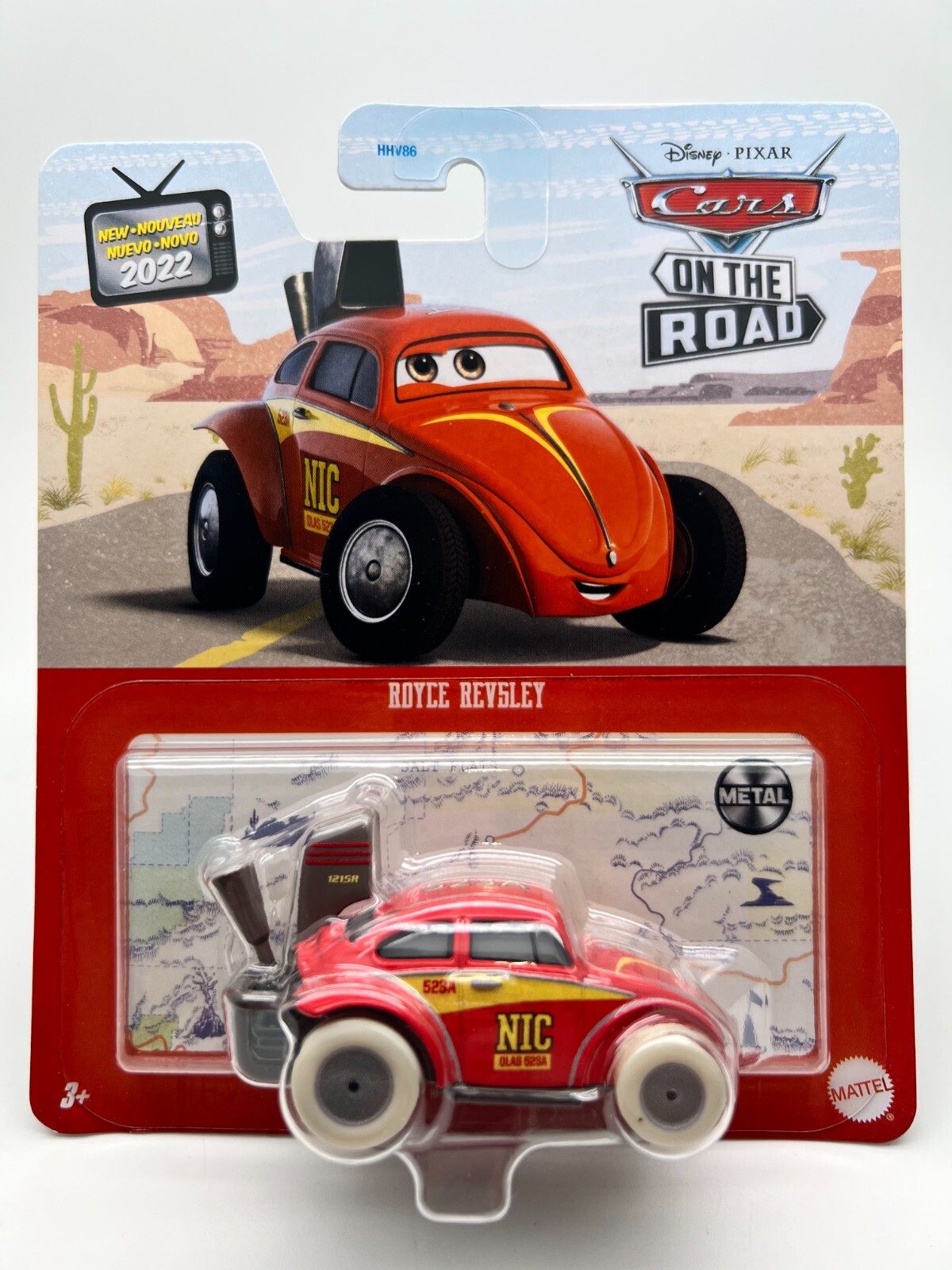 Mattel Disney Pixar Cars ON THE ROAD ROYCE REVSLEY