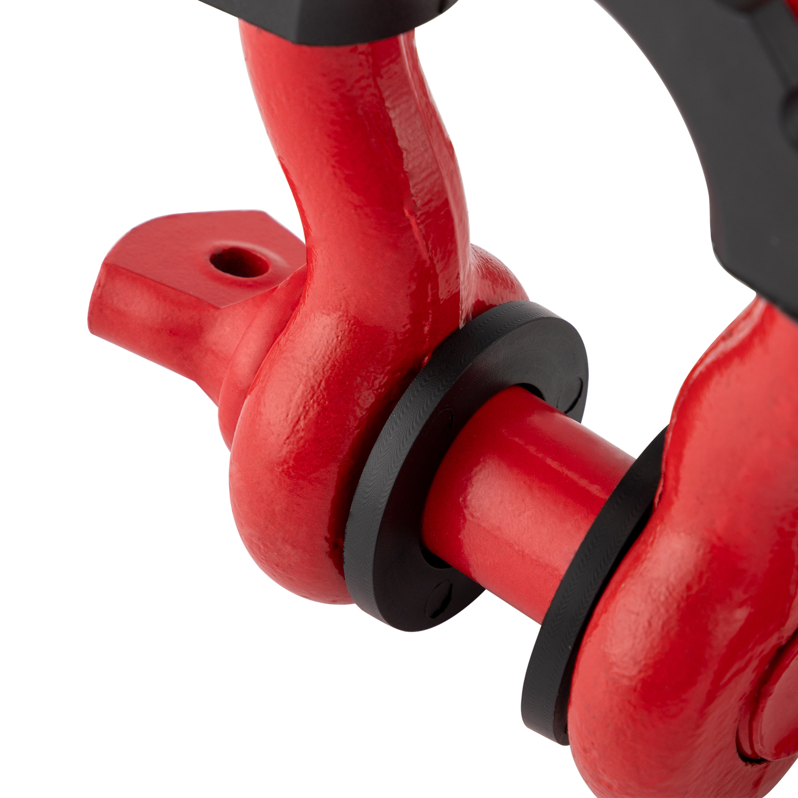 For Jeep Off Road Tow Hooks Heavy Duty 3/4'' D Ring Shackle Bumper ...