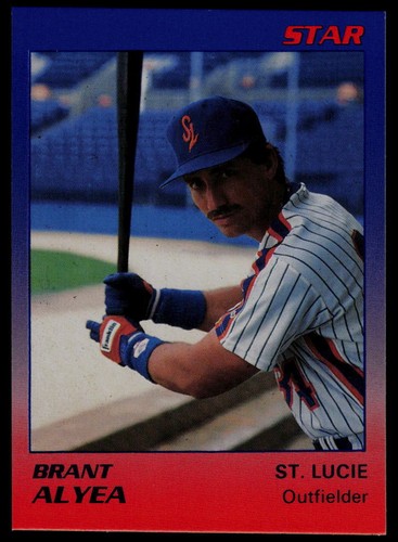 1989 Star Brant Alyea Jr. St. Lucie Mets | eBay