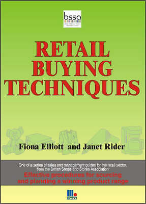 Retail Buying Techniques by Fiona Elliott, Janet Rider (Paperback, 2007 ...