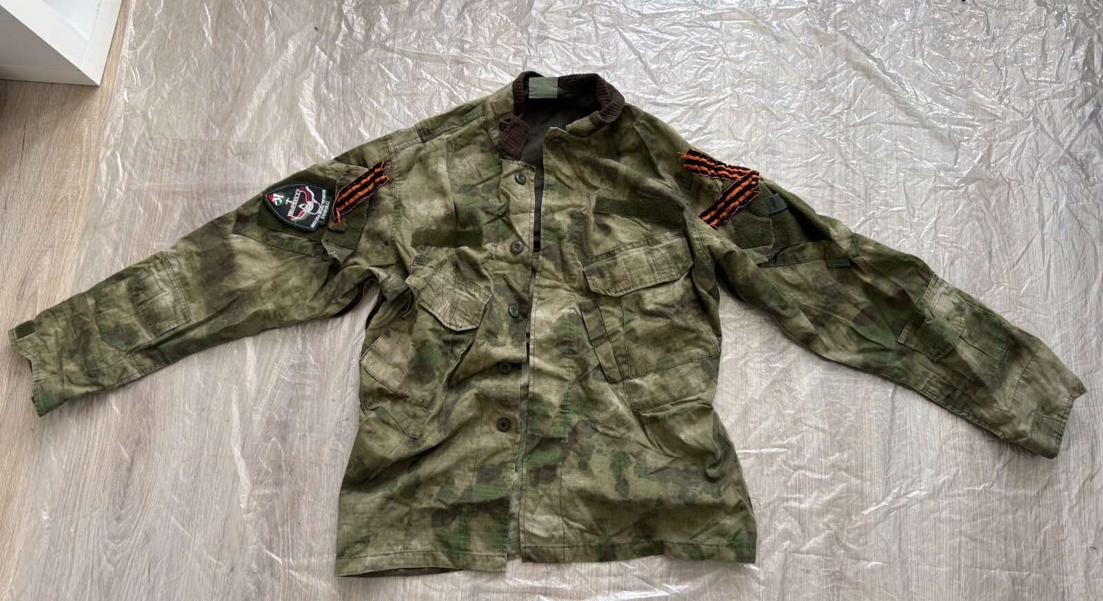 Original Russian Guard Army Soldier Jacket Patch Moss Uniform Military ...