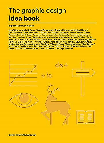 The Graphic Design Idea Book: Inspiration from 50 Masters 9781780677569 ...