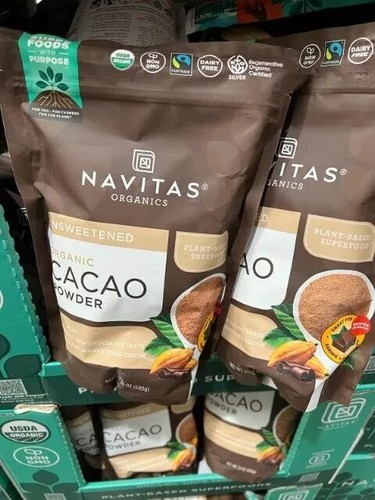 3 BAGS NAVITAS ORGANIC CACAO POWDER 32 OZ BAG EACH | eBay
