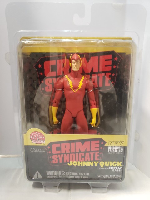 Johnny Quick Classic Crime Syndicate Action Figure MIP DC Direct 2002 ...