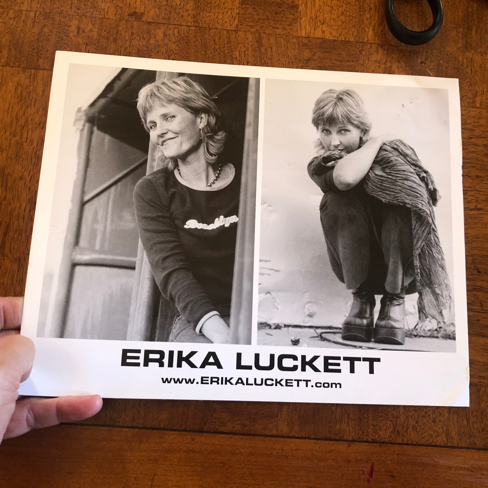 Singer & Musician Erika Luckett Rare Vintage 8x10 Press Photo | eBay