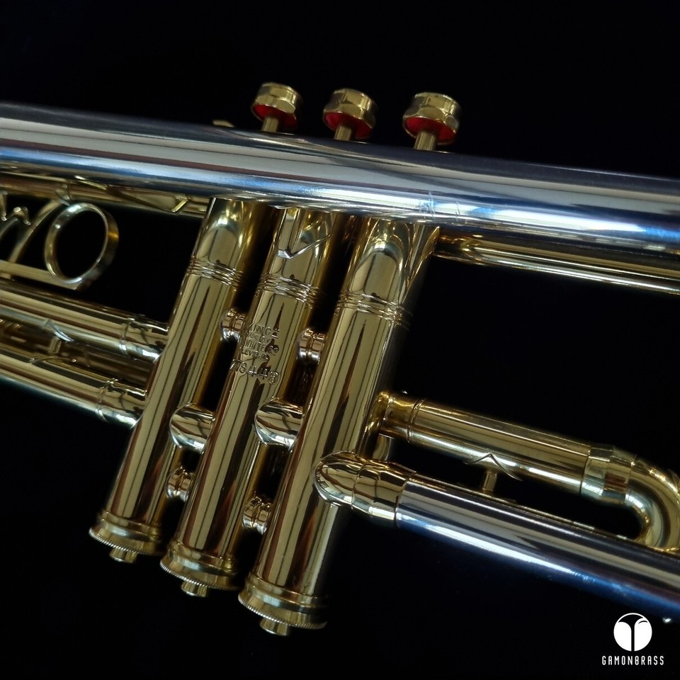 H.N. White King Silvertone Liberty trumpet Sterling Bell GAMONBRASS ...