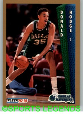 1992-93 Fleer NBA #50 Donald Hodge | eBay