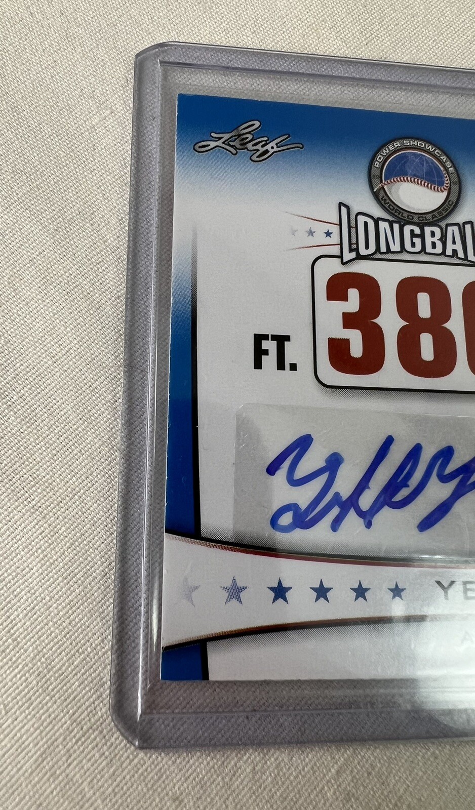 Yeffry Deaza 2013 Leaf Longball Autograph Baseball Card /25 LBA-YDA | eBay