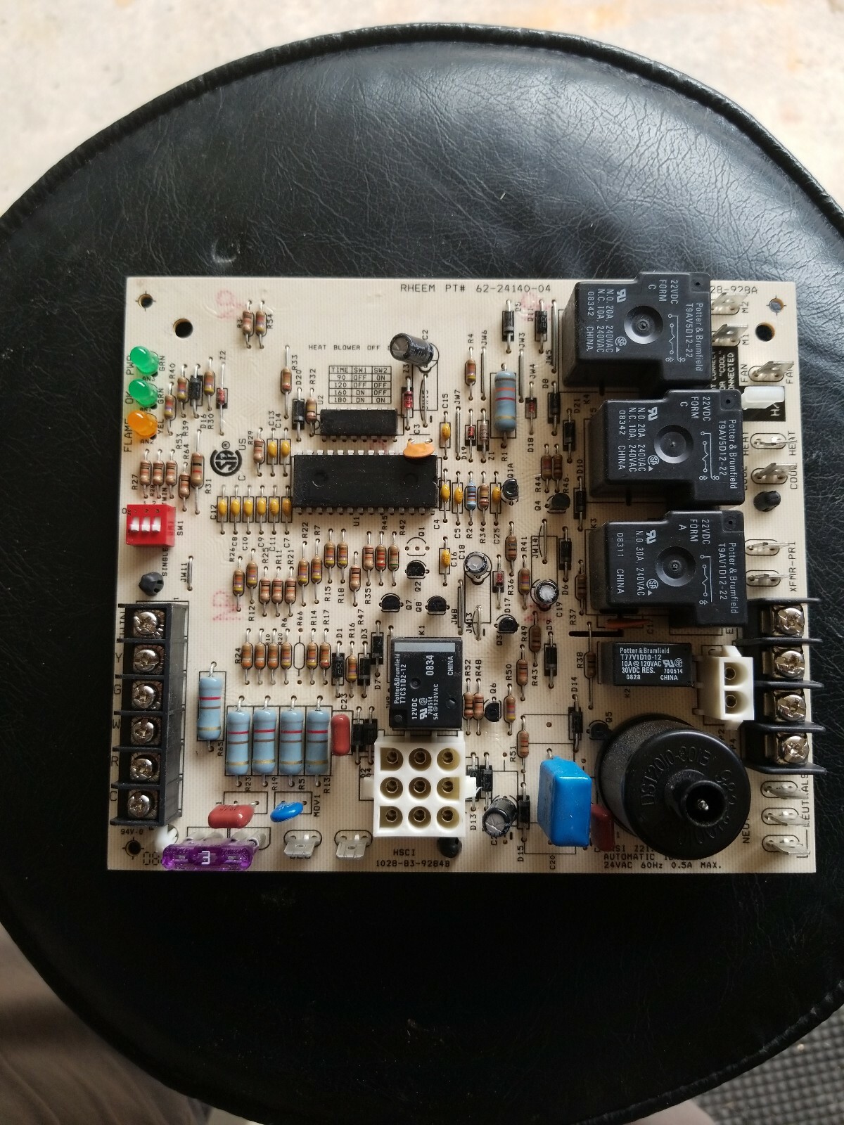 Rheem Ruud 62-24140-04 Spark Ignition Control Circuit Board 1028-928A # ...