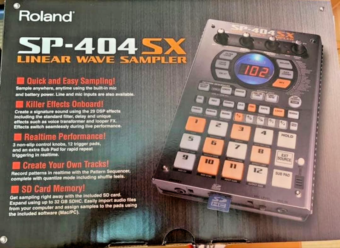 Roland SP-404SX Compact Linear Wave Sampler for sale online | eBay