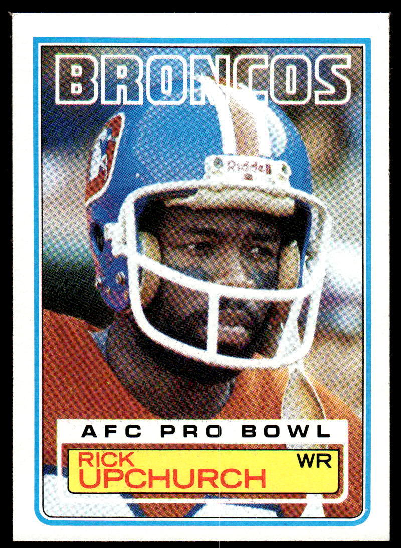 1983 Topps #268 Rick Upchurch Denver Broncos | eBay
