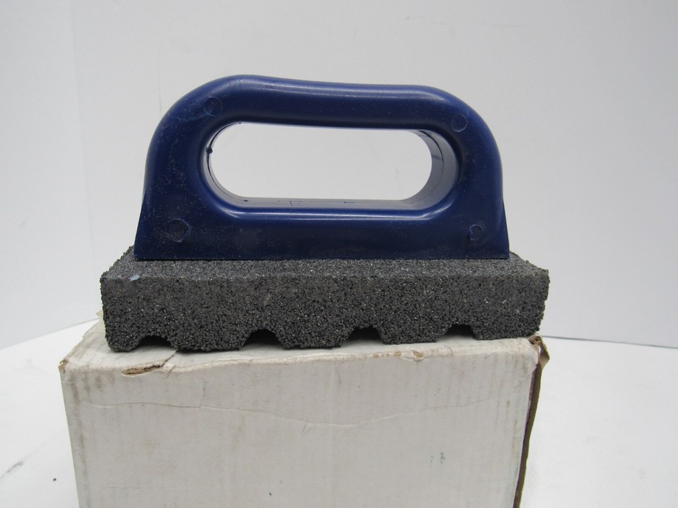 Bon Tool 12-177 Rub Brick - Fluted 6" X 3" X 1" - 20 Grit - Plastic ...