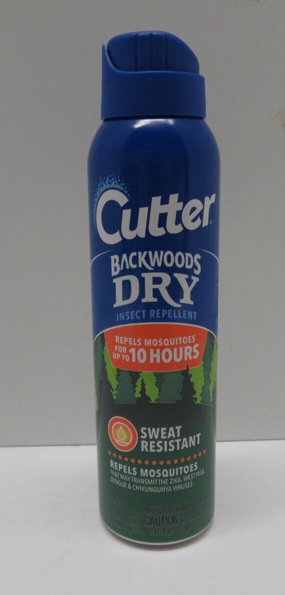 Cutter Backwoods Insect Repellent Sweat Resistant Aerosol 4 Oz | eBay