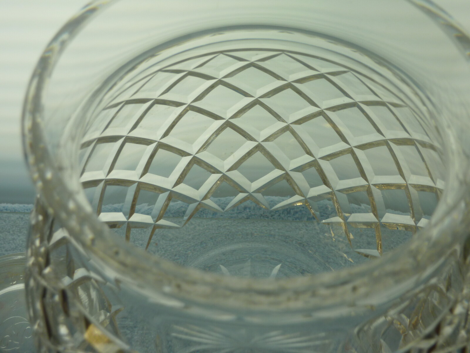 LARGE WATERFORD BISCUIT BARREL / COOKIE JAR OLD GOTHIC MARK MADE IN ...