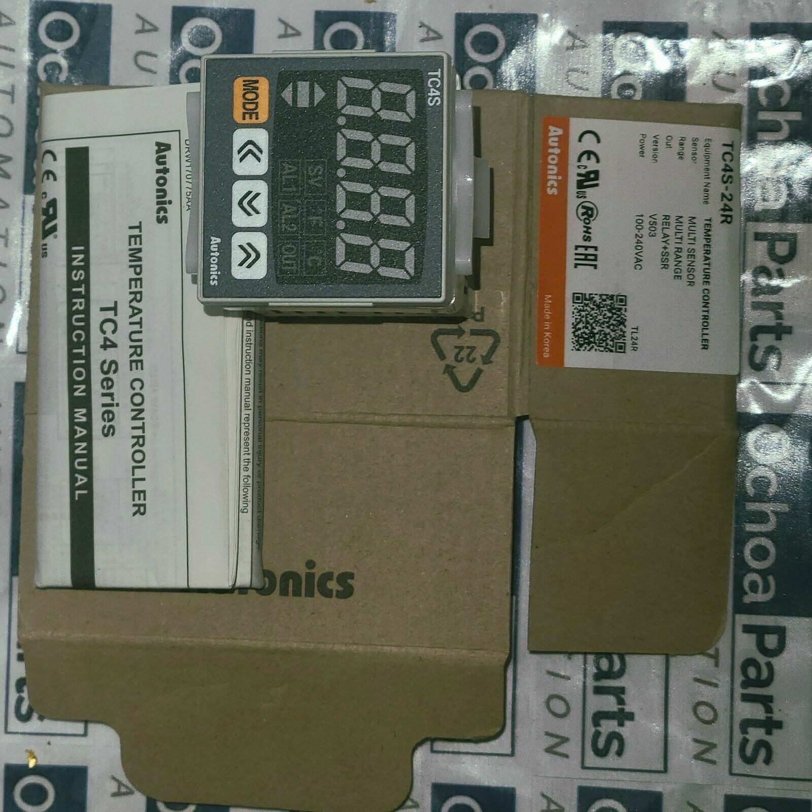 GENUINE AUTONICS TC4S-24R TEMPERATURE CONTROLLER , SINGLE DISPLAY 4 ...