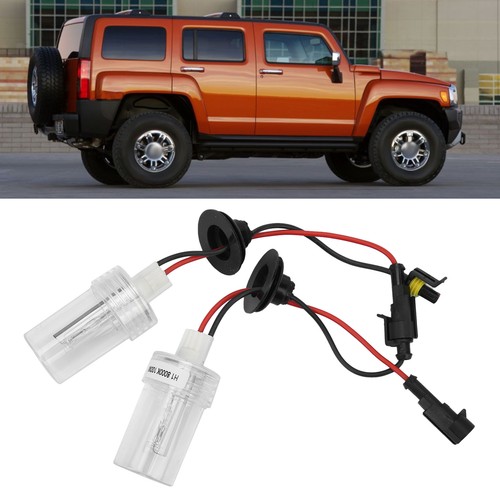 2Pcs Headlight Xenon Bulbs HID Lamp 100W 8000K H1 Socket For 12V Auto ...