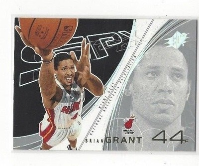 2002-03 SPX BASKETBALL BRIAN GRANT #43 - MIAMI HEAT | eBay