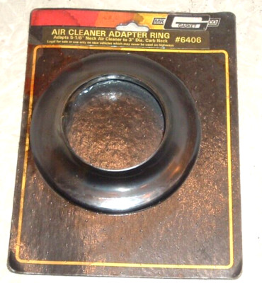 vtg. nos mr. gasket air cleaner adapter ring # 6406 5 1/8" to 3" car ...