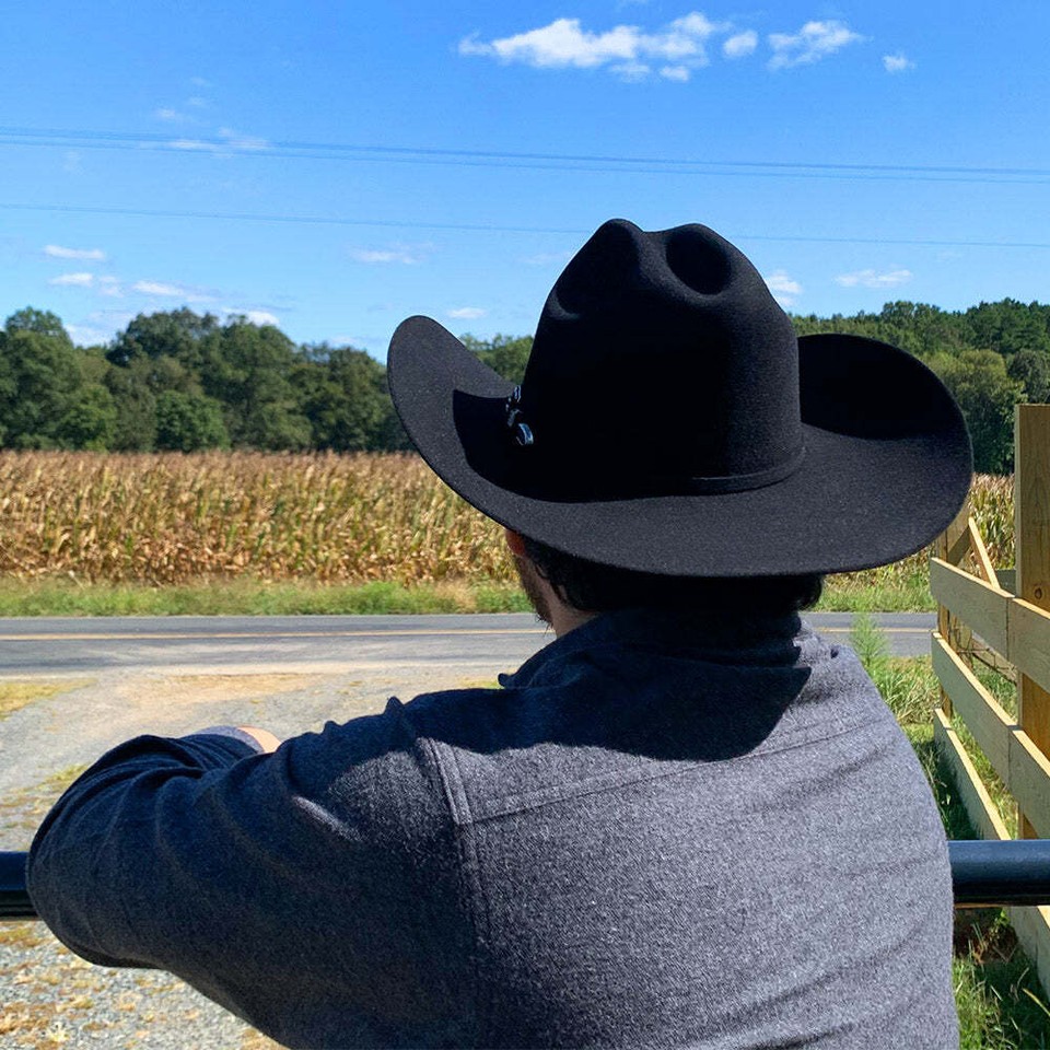 Black Cowboy Hat Stetson skyline 6X | eBay