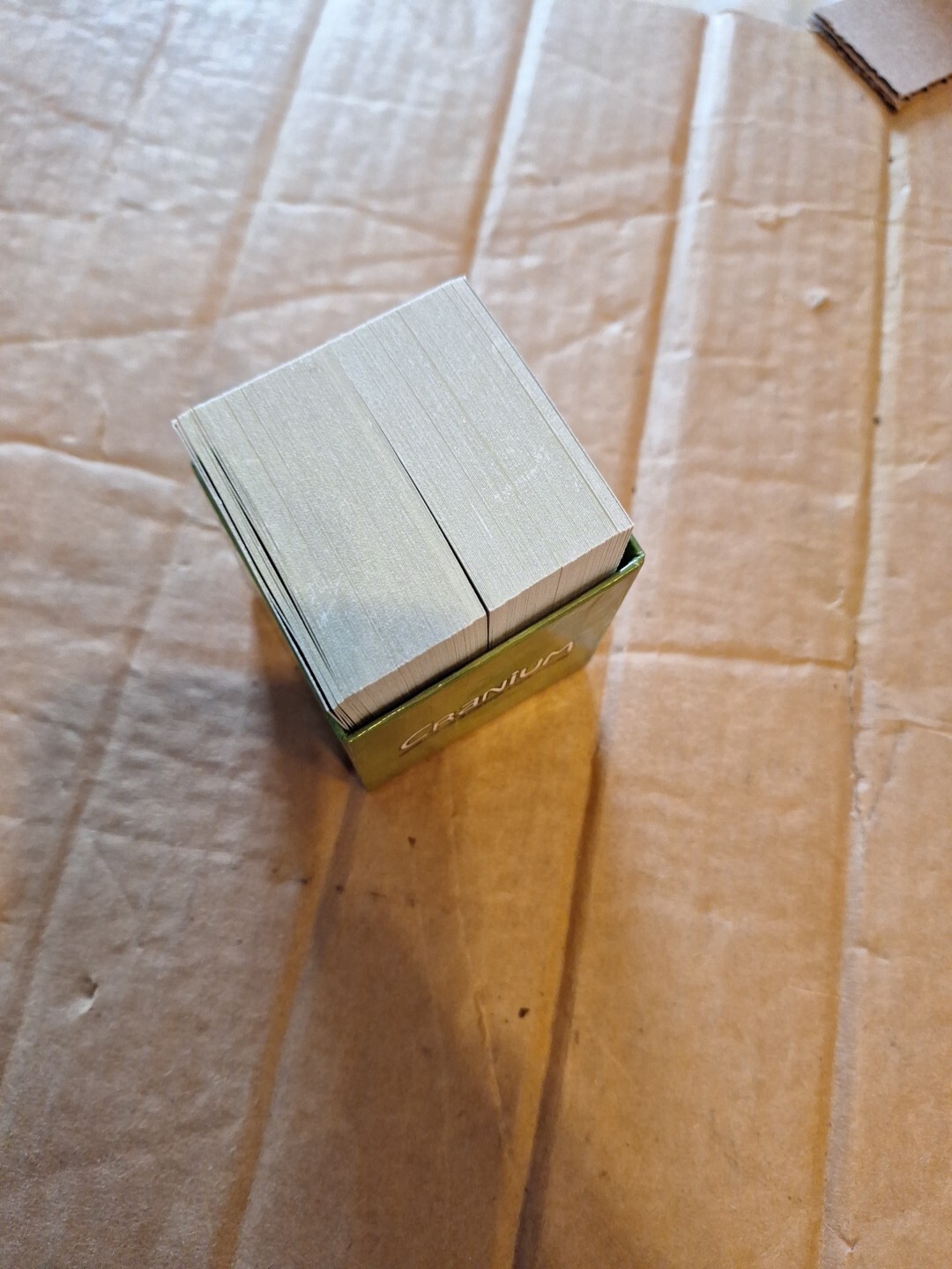 Cranium Original Board Game Replacement Parts 1998 Green Cards Star ...