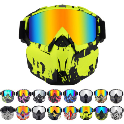 Winter Snow Sport Goggles Snowboard Ski Snowmobile Face Mask Sun ...