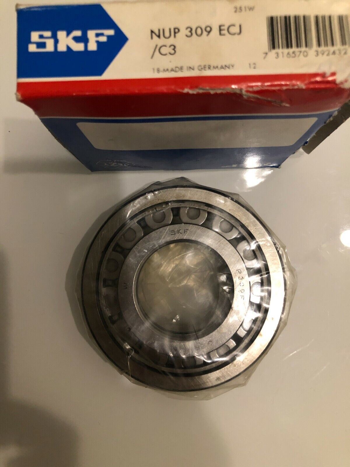 SKF Zylinderrollenlager einreihig NUP 309 ECJ/C3 | eBay.de