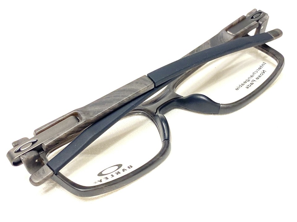 NEW Oakley Latch EX OX8115-0352 Mens Woodgrain Eyeglasses Frames 52/17 ...
