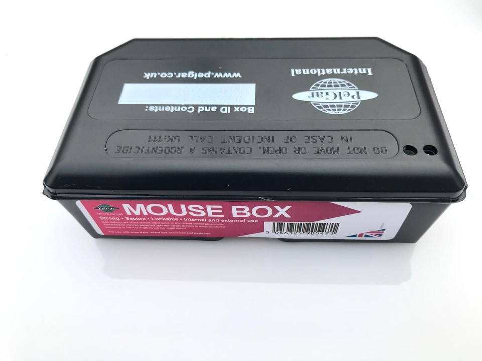 Professional Rodent mouse Bait Box strong plastic Bait station For Mice ...