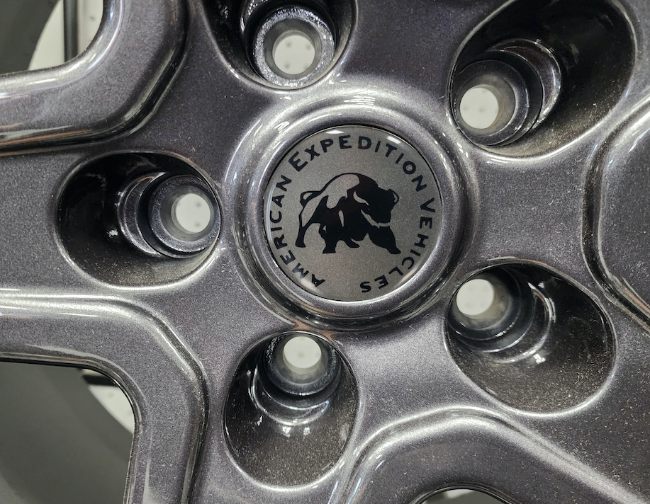 AEV Snap-In Center Cap GRAY for 07-18 Wrangler JK AEV Wheels ...