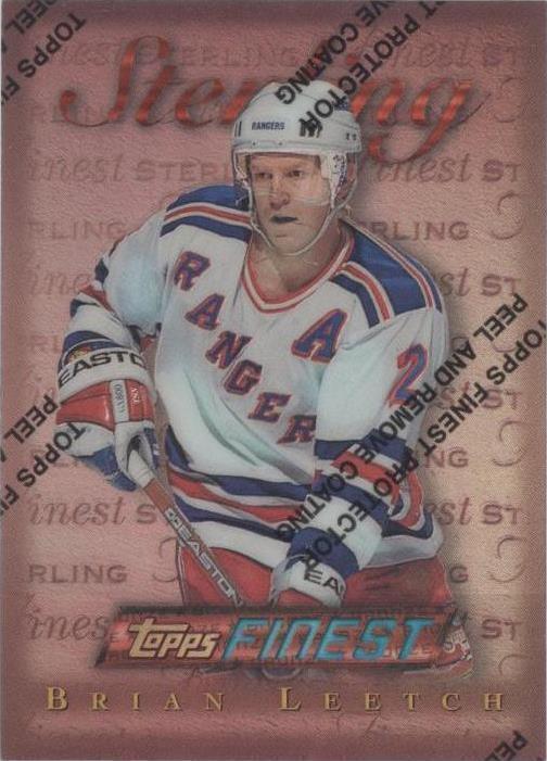 1995-96 Topps Finest - Brian Leetch #115 Refractor for sale online | eBay