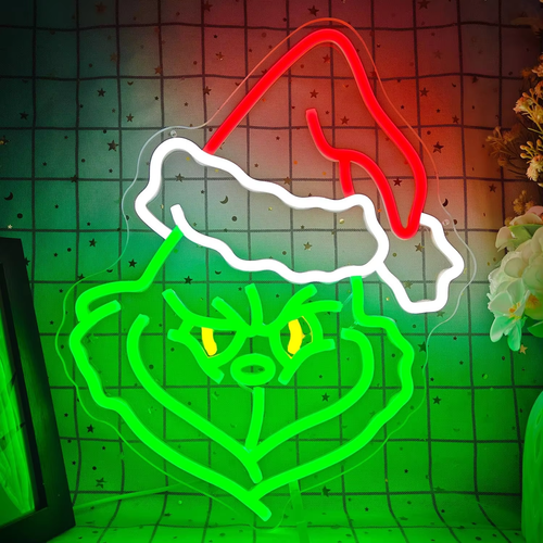 Grinch Neon Christmas LED light | eBay