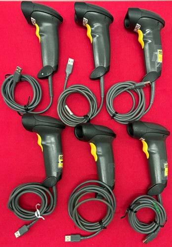 SYMBOL ZEBRA LS2208 BARCODE SCANNER LS2208-SR20007R NA w/ USB CORD - 1 ...