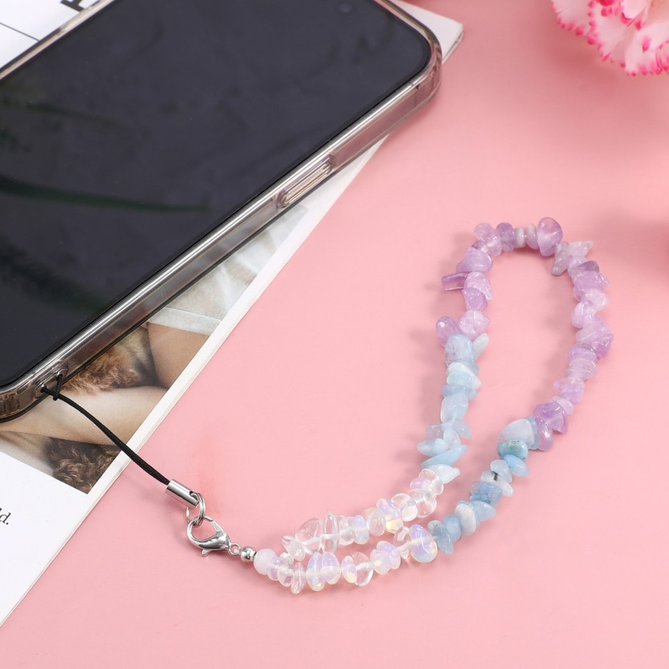 Unique Mobile Phone Chain Phone DIY Hanging Chain Anti-lost Chain Beads ...