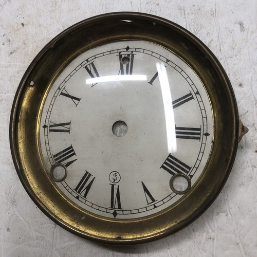 Vintage Antique Sessions Mantle Clock Face & Bezel w/ Glass | eBay