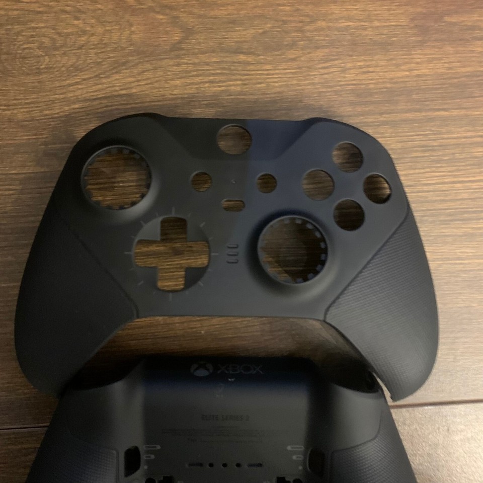 Microsoft Xbox Elite Series 2 Black Controller New Front Faceplate ...
