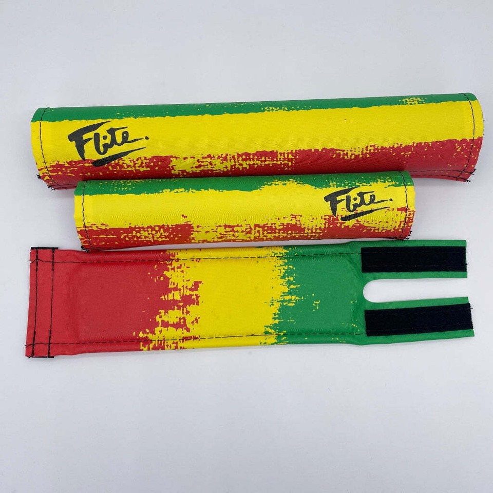 Bob Gnarly Rasta BMX Pad set by Flite | eBay
